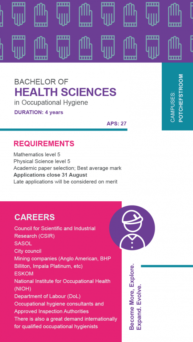 Study Occupational Hygiene | health-sciences.nwu.ac.za